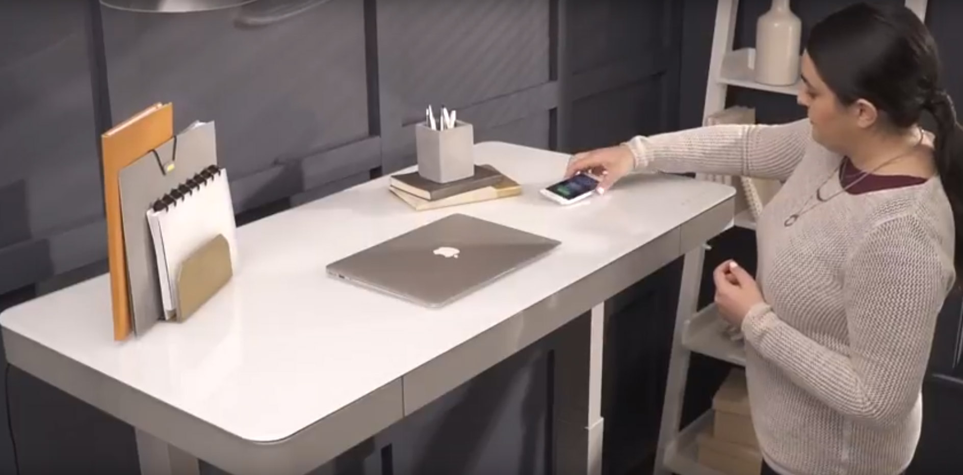 5 Ideas to Help You Work and Live Healthier including a standing desk ...